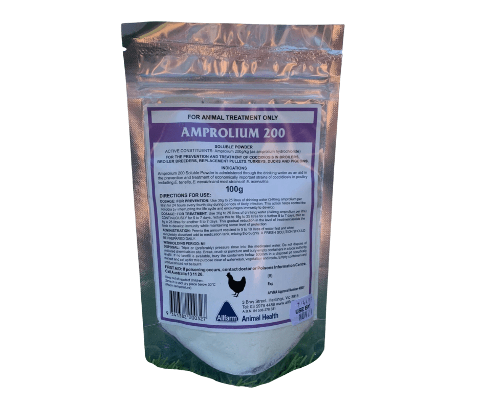 Amprolium Coccidiostat | Coccidiosis treatment & prevention