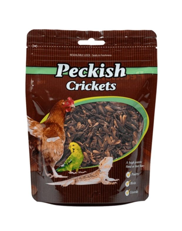 Peckish Dried Crickets - The Good Life Backyard